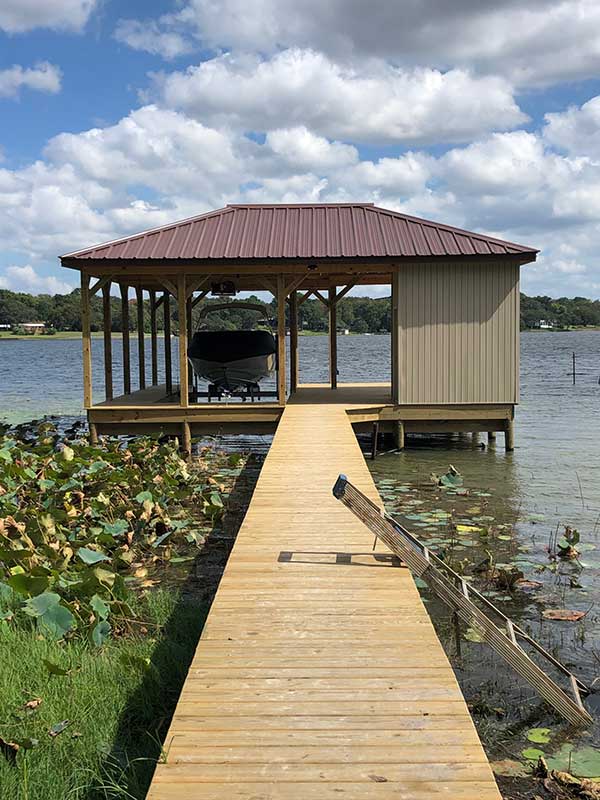 Custom Boathouses | Piers | Whitehouse, TX