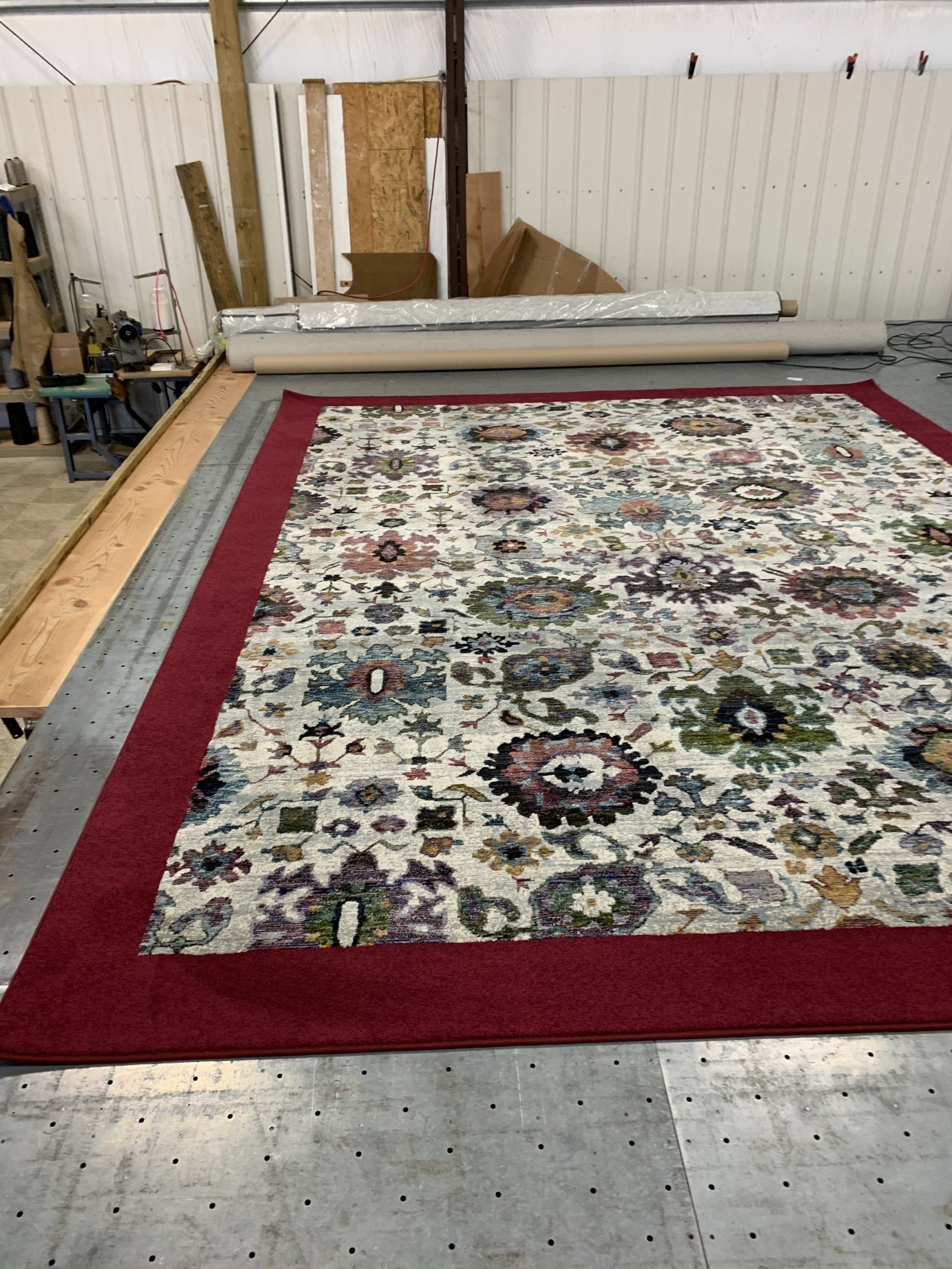Custom One Lap | Bordered Area Rug | Liberty, MO
