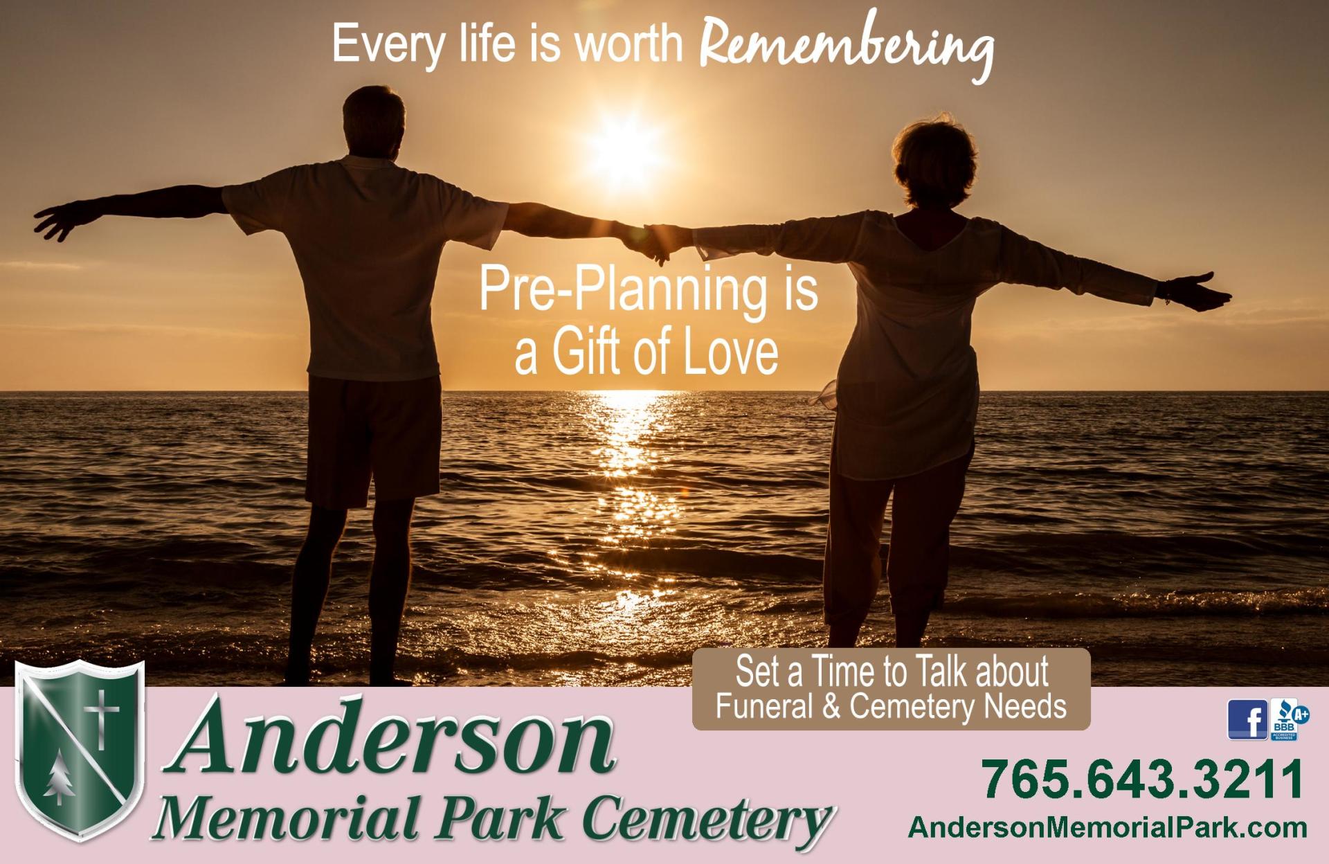 Anderson Memorial Park Cemetery | Cremation | Anderson, IN