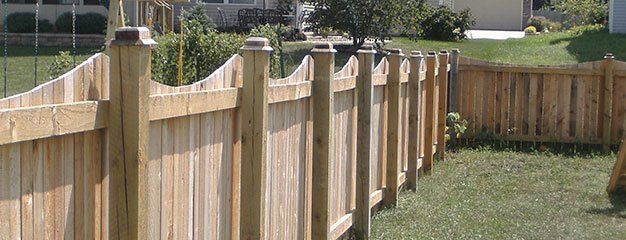 Custom Wood Fencing | Arch Shaped Fence | Madison, WI