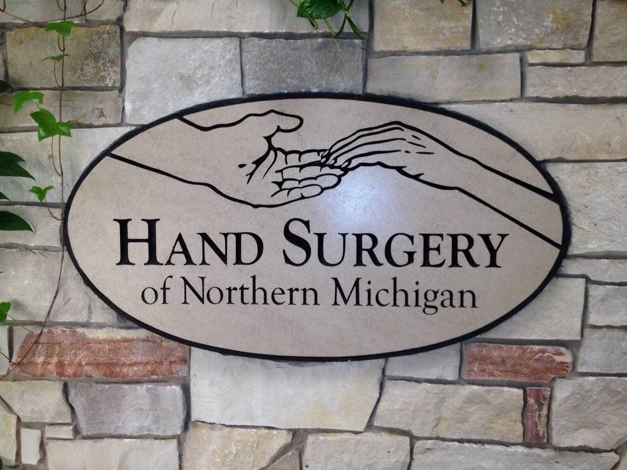 Natural Limestone Signage | Limestone Sign | Central Lake MI