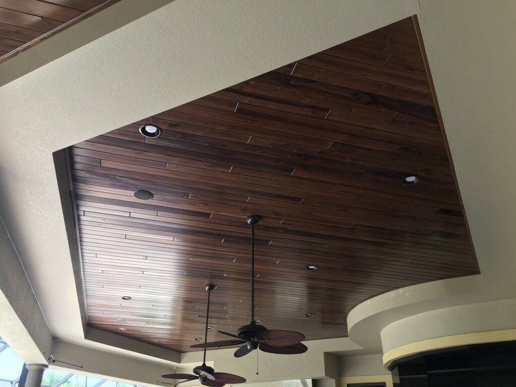 Wood Ceilings | Outdoor Kitchens | Fire Features